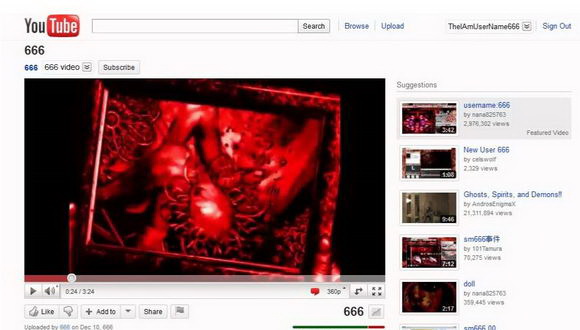 Username:666 ตำนานสยองบน Youtube ที่จะทำให้คุณขนหัวลุก - เพชรมายา