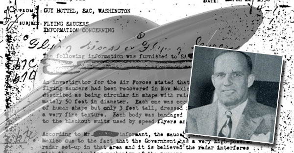 บันทึกหัวหน้า FBI ระบุชัด พบ UFO ตก 3 ลำ ในปี 1950 - เพชรมายา