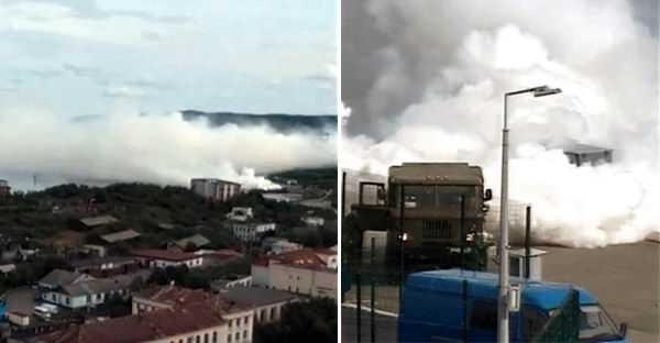 กองทัพรัสเซีย ซ่อนเมือง 50,000 คน ในหมอกควันลึกลับ - เพชรมายา