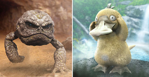 เมื่อบรรดาโปเกมอน ถูกวาดให้สมจริงในแบบ 3 มิติ จนน่าทึ่งแบบนี้! - เพชรมายา