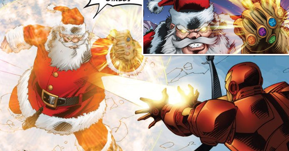 ในคอมมิก ซานตาคลอสก็เคยใส่ถุงมืออินฟิตินี้มาแล้ว - เพชรมายา