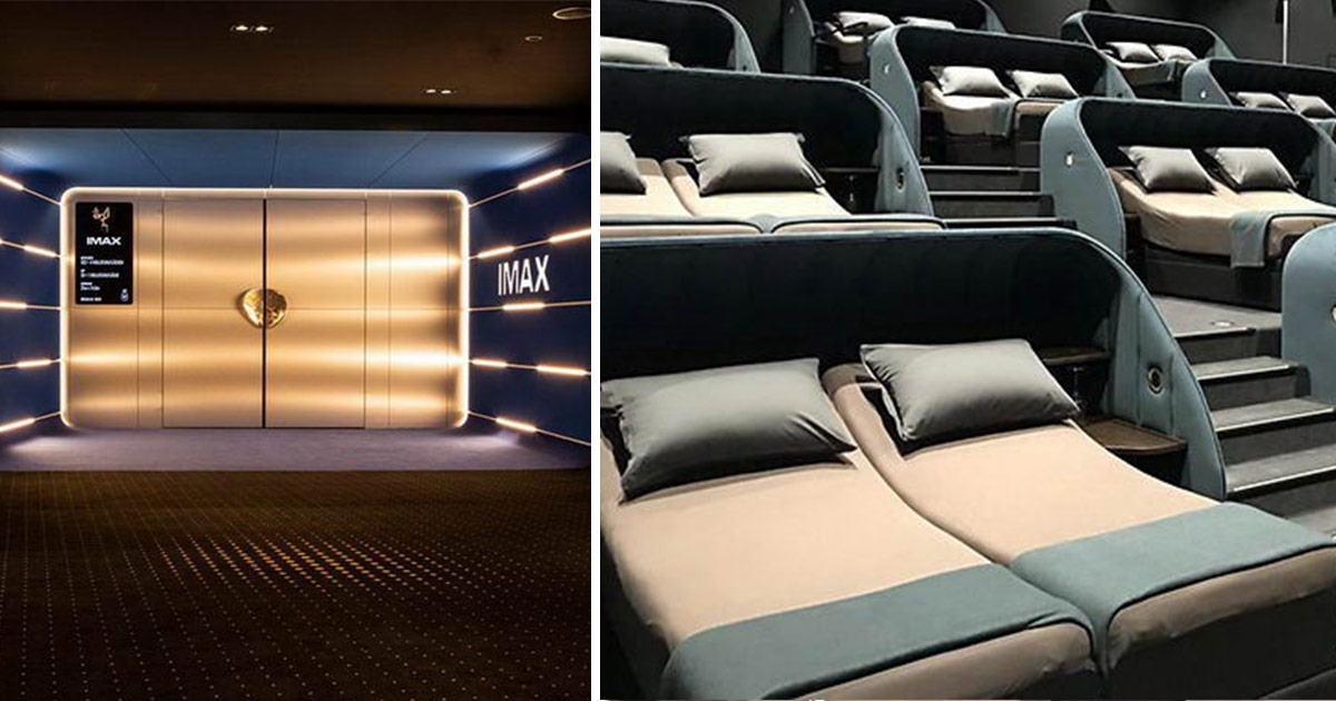 โรงหนังในสวิสเปลี่ยนเก้าอี้เป็นเตียงคู่ แต่ไม่วายทำชาวเน็ตคิดไปไกล ...