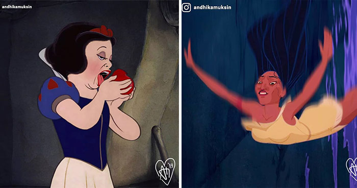 ศิลปินผู้นี้สร้างความสมจริงให้กับเจ้าหญิงดิสนีย์ ที่ไม่ได้ดูสวยงามอีก ...