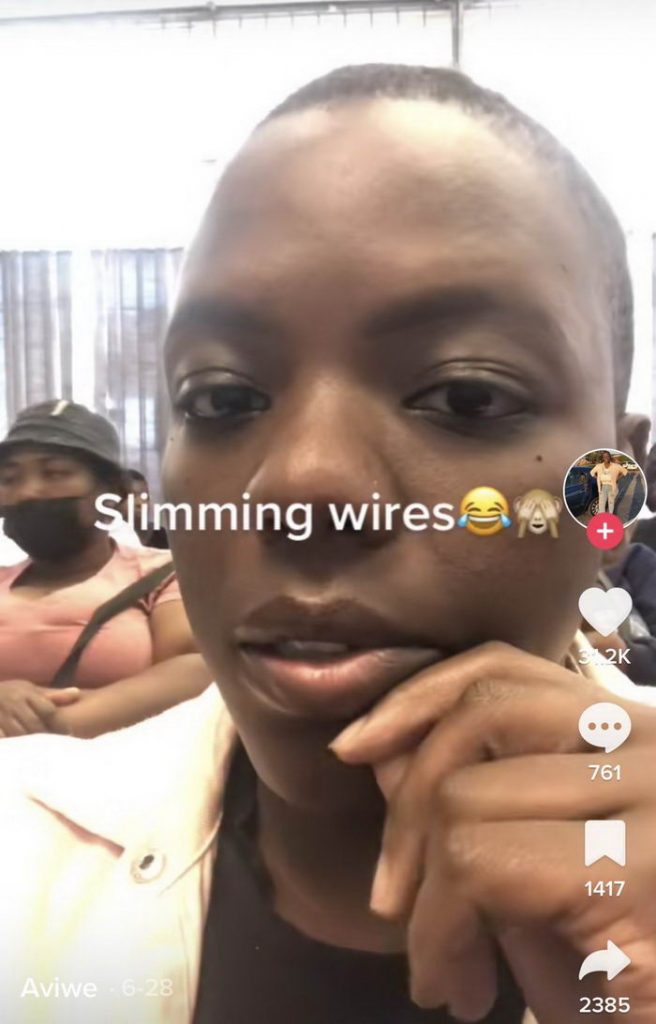 สาวแอฟริกาใต้ใช้ลวดยึดปากตัวเองเพื่อลดน้ำหนัก - เพชรมายา